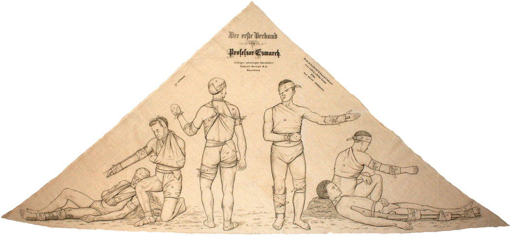 Mayor to Esmarch to Johnson: The history of the Triangular Bandage